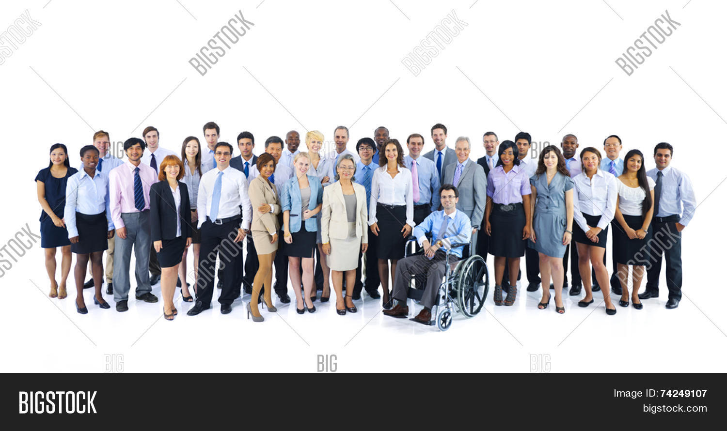 Large Group Business Image & Photo (Free Trial) | Bigstock