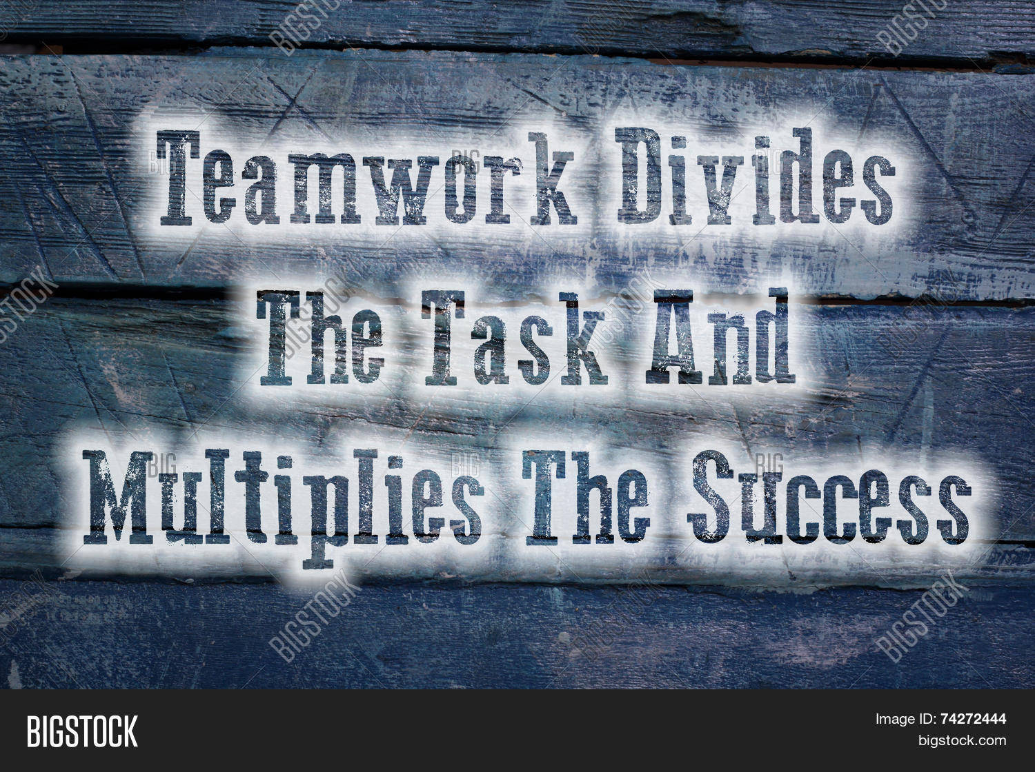 Teamwork Divides Task Image & Photo (Free Trial) | Bigstock