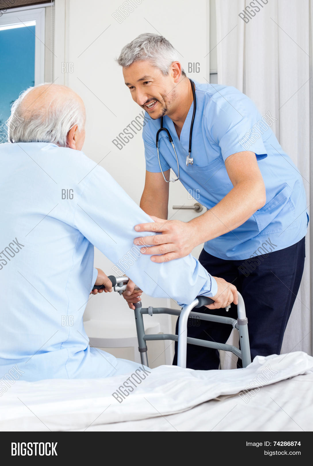 Male Caretaker Image & Photo (Free Trial) | Bigstock