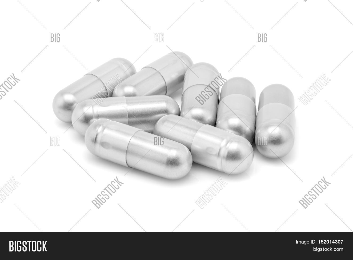 Silver Pill Capsule Image & Photo (Free Trial) | Bigstock