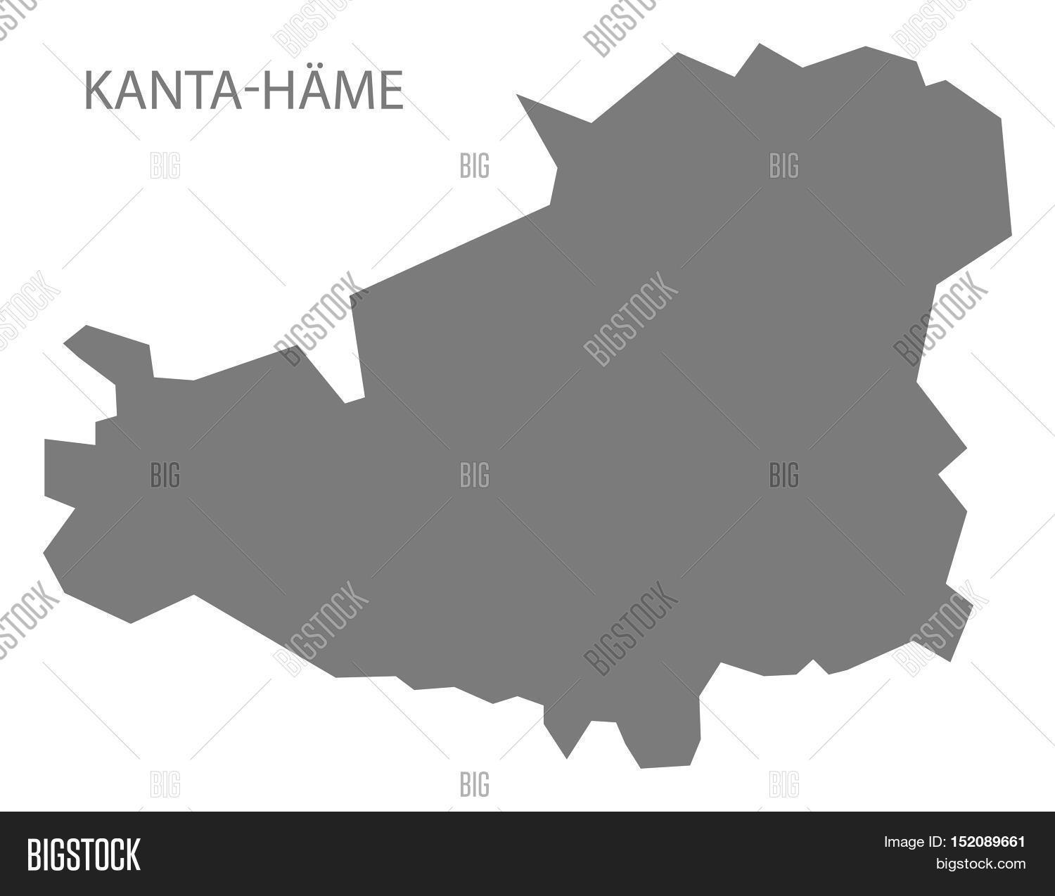 Kanta-Hame Finland Map Image & Photo (Free Trial) | Bigstock