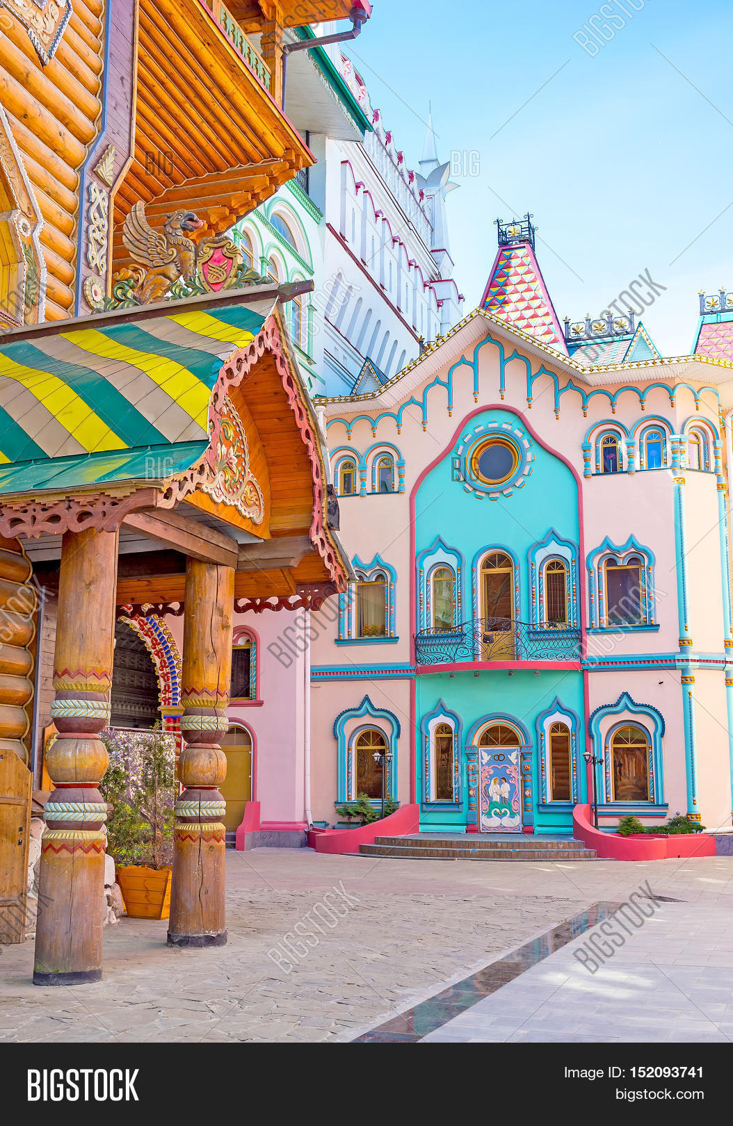 Painted Buildings Image & Photo (Free Trial) | Bigstock