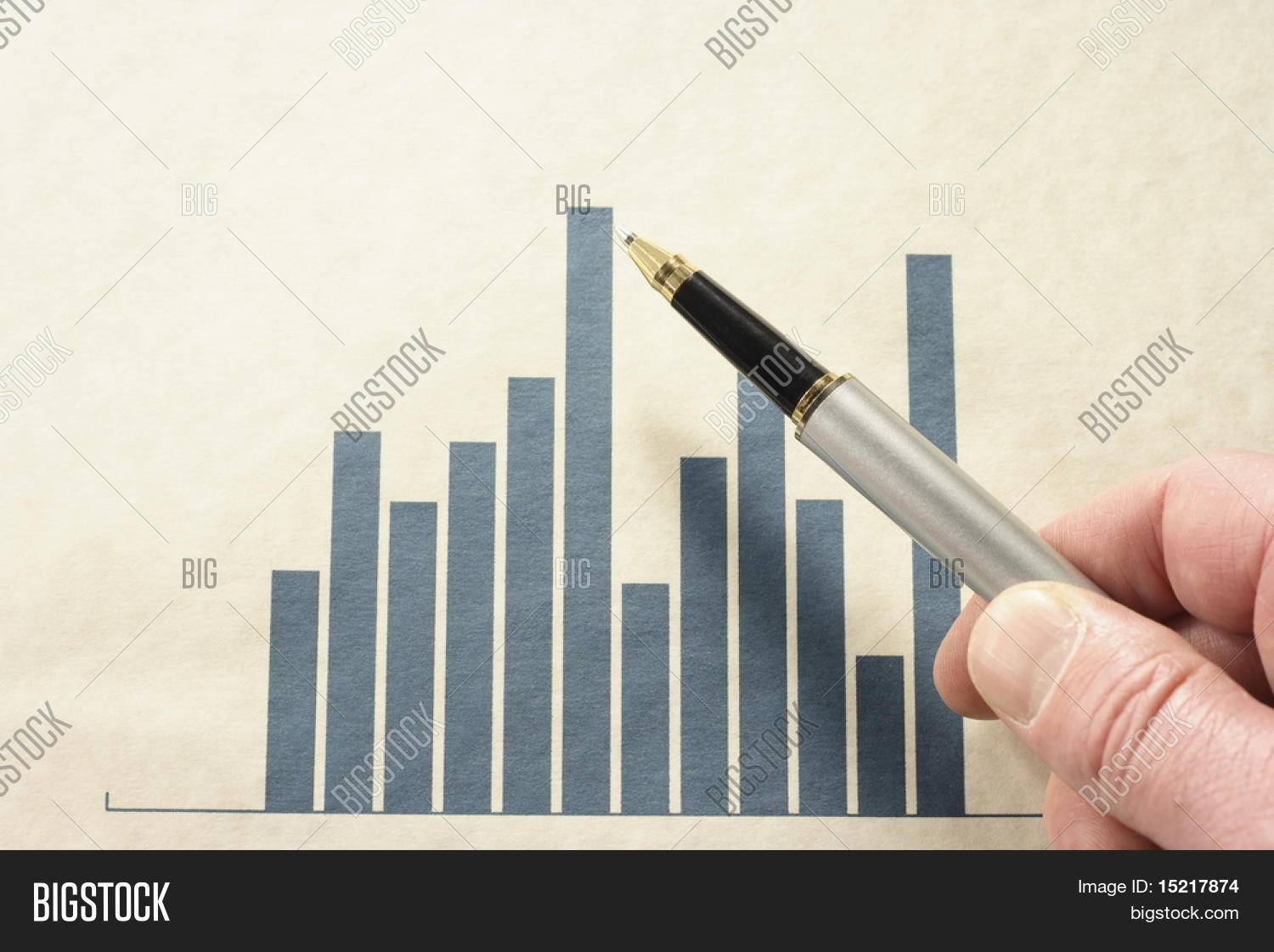 Pen Pointing High Image & Photo (Free Trial) | Bigstock