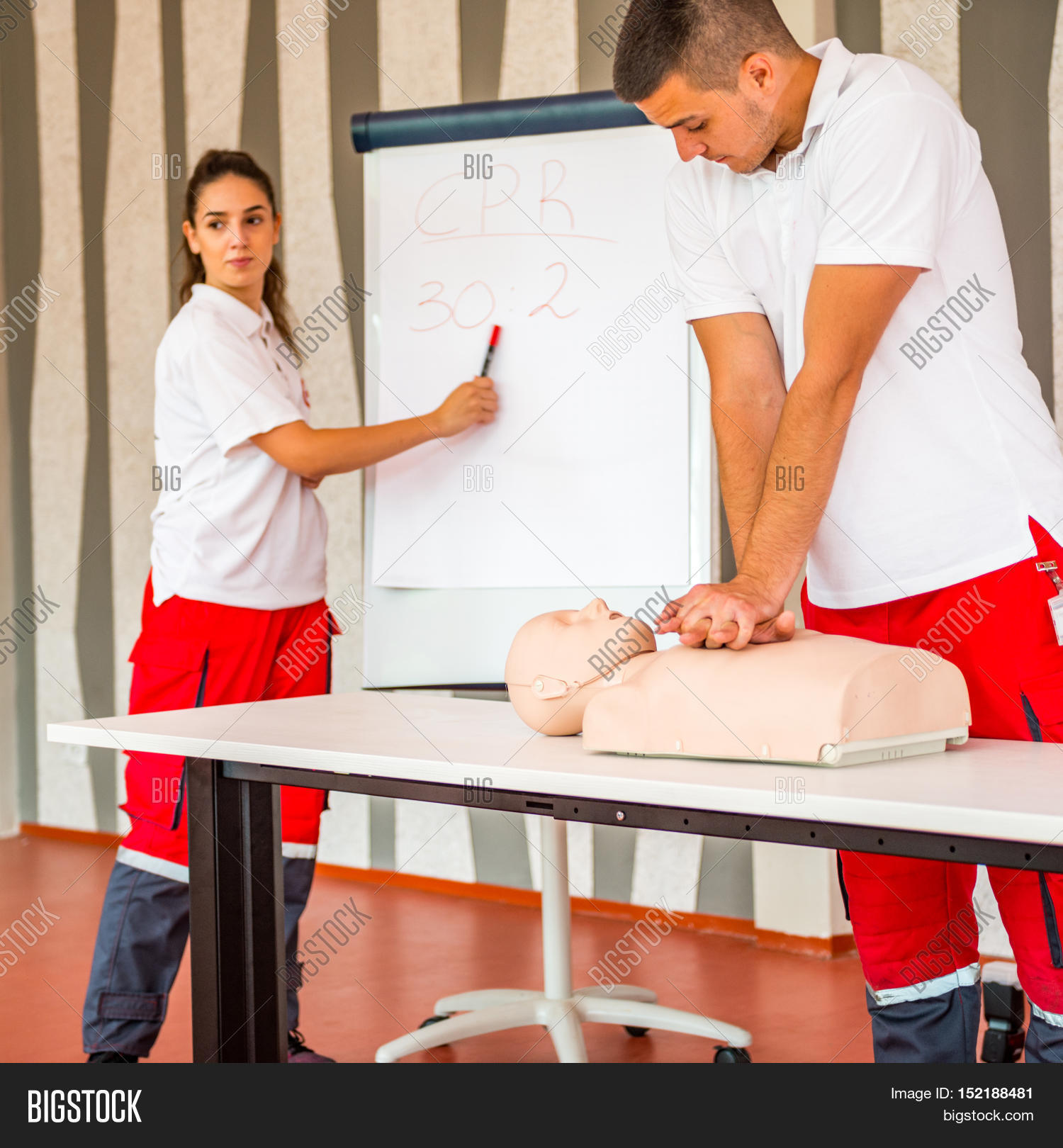 CPR Class Instructors Image & Photo (Free Trial) | Bigstock