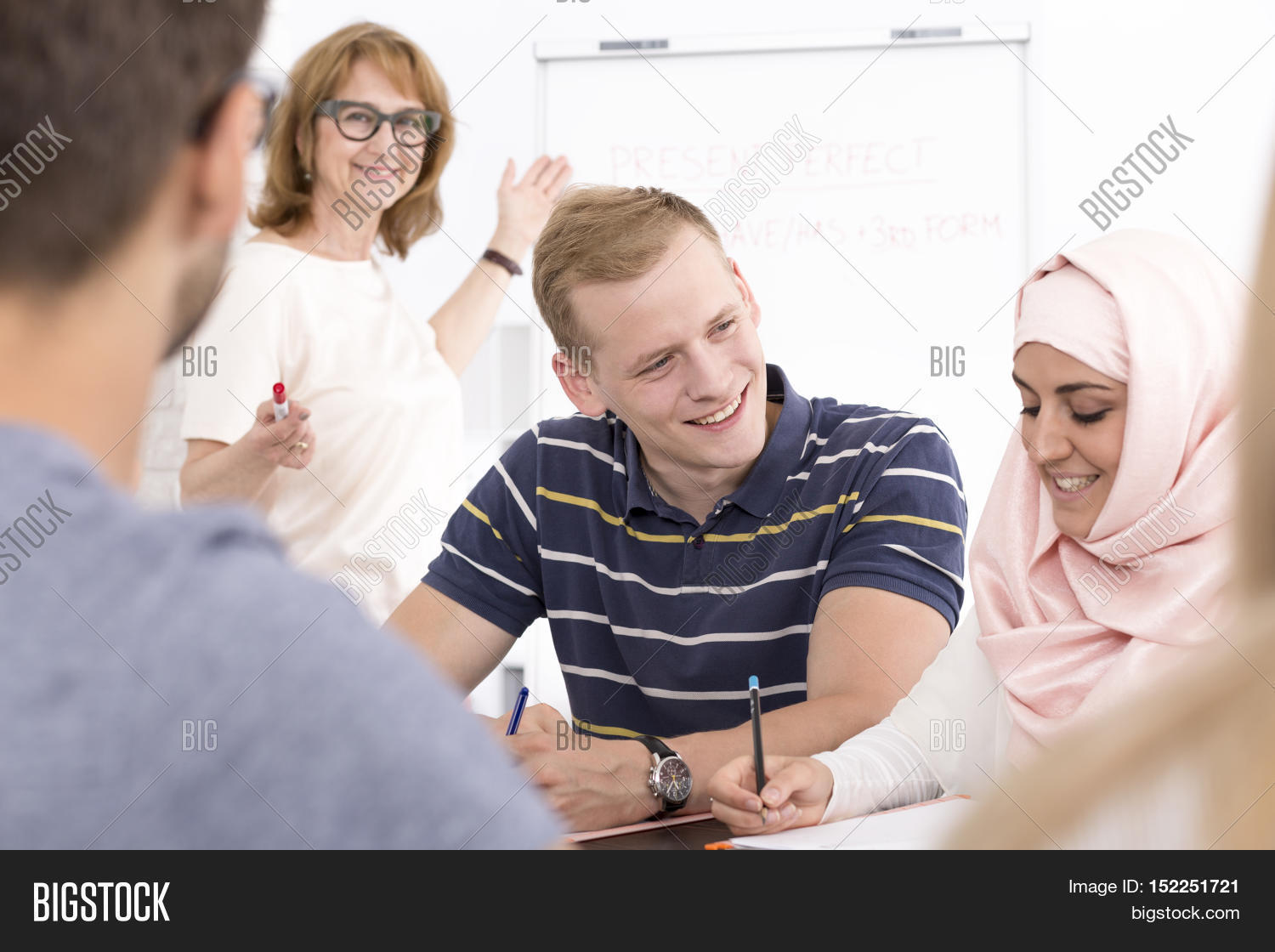 Students Cooperating Image & Photo (Free Trial) | Bigstock