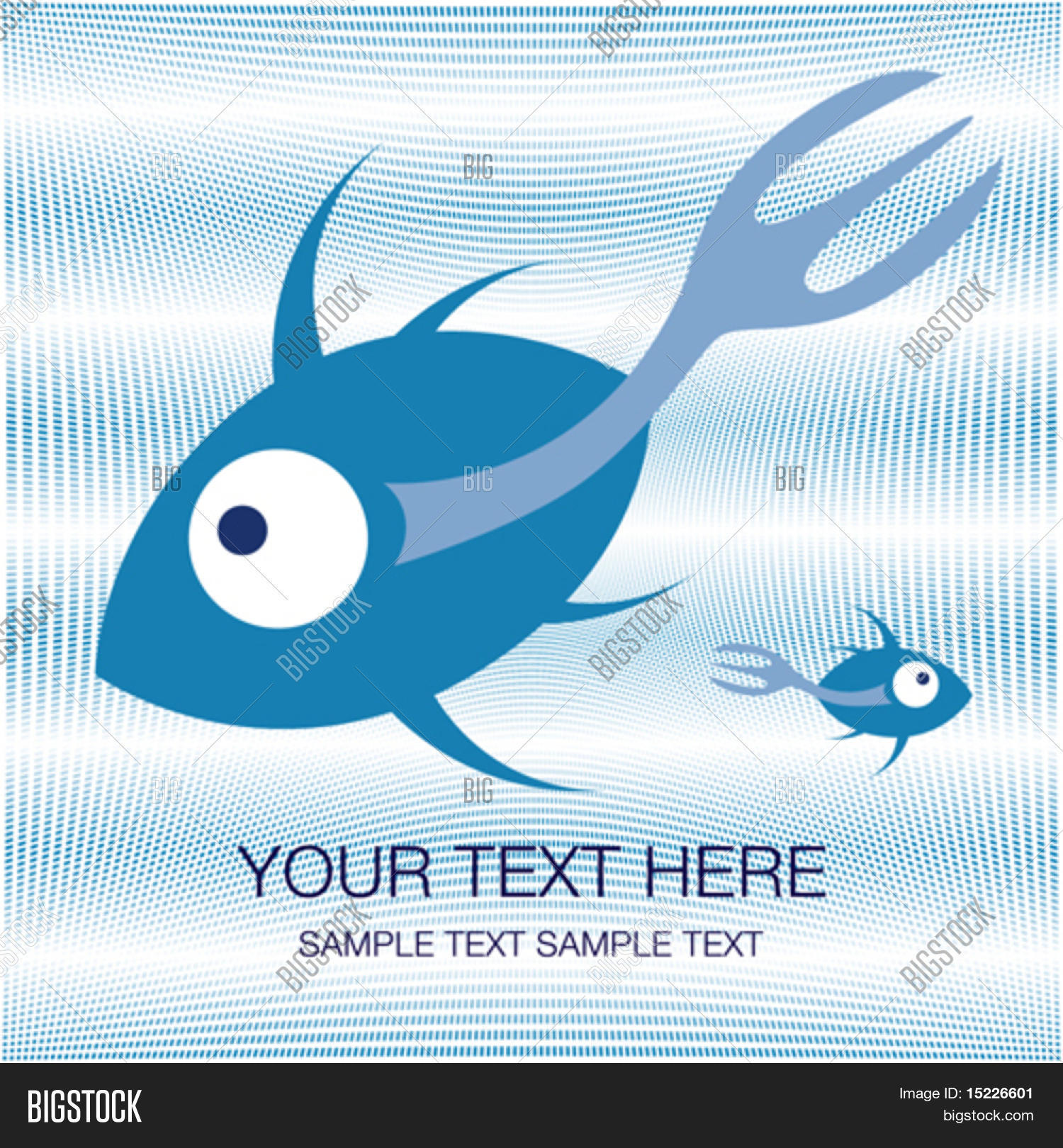 Fork Tailed Fish Vector & Photo (Free Trial) | Bigstock