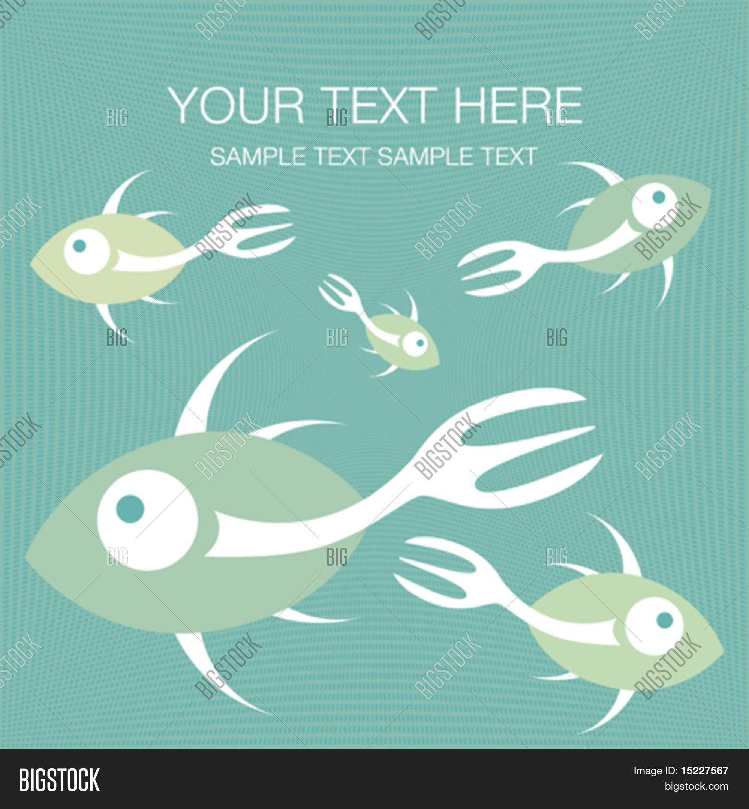 Fork Tailed Fish Vector & Photo (Free Trial) | Bigstock