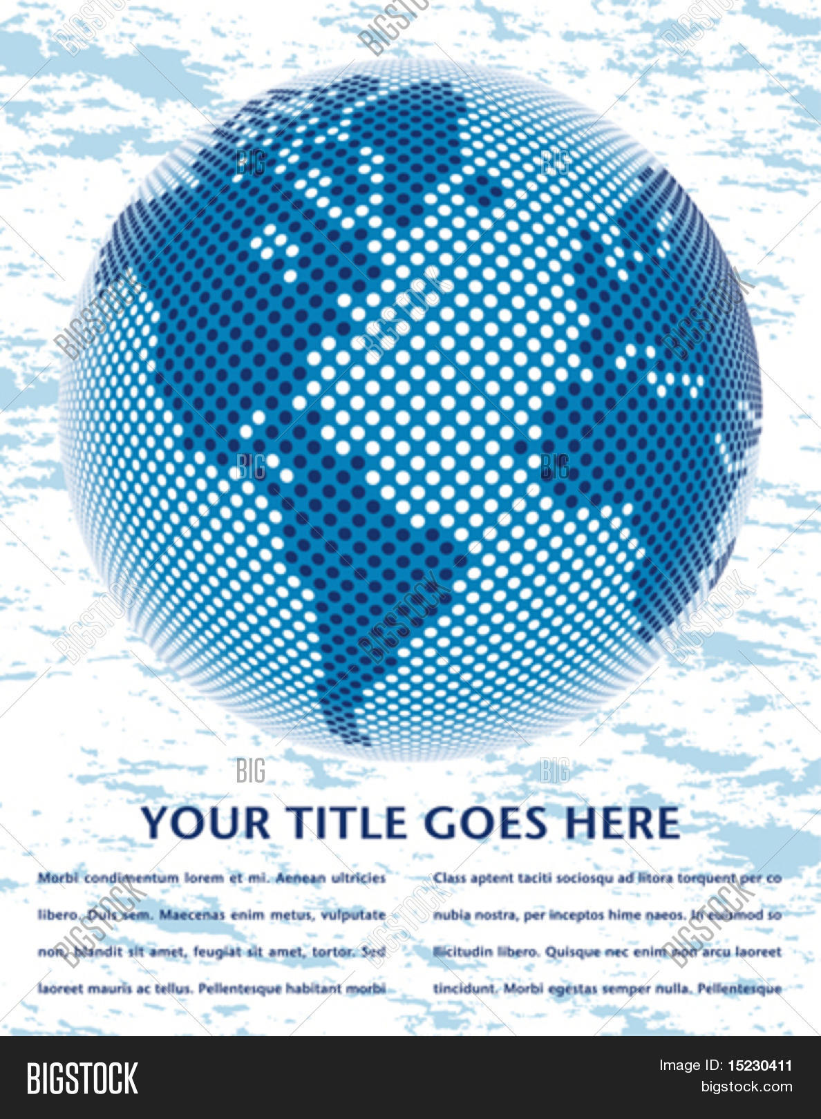 Digital World Map Vector & Photo (Free Trial) | Bigstock