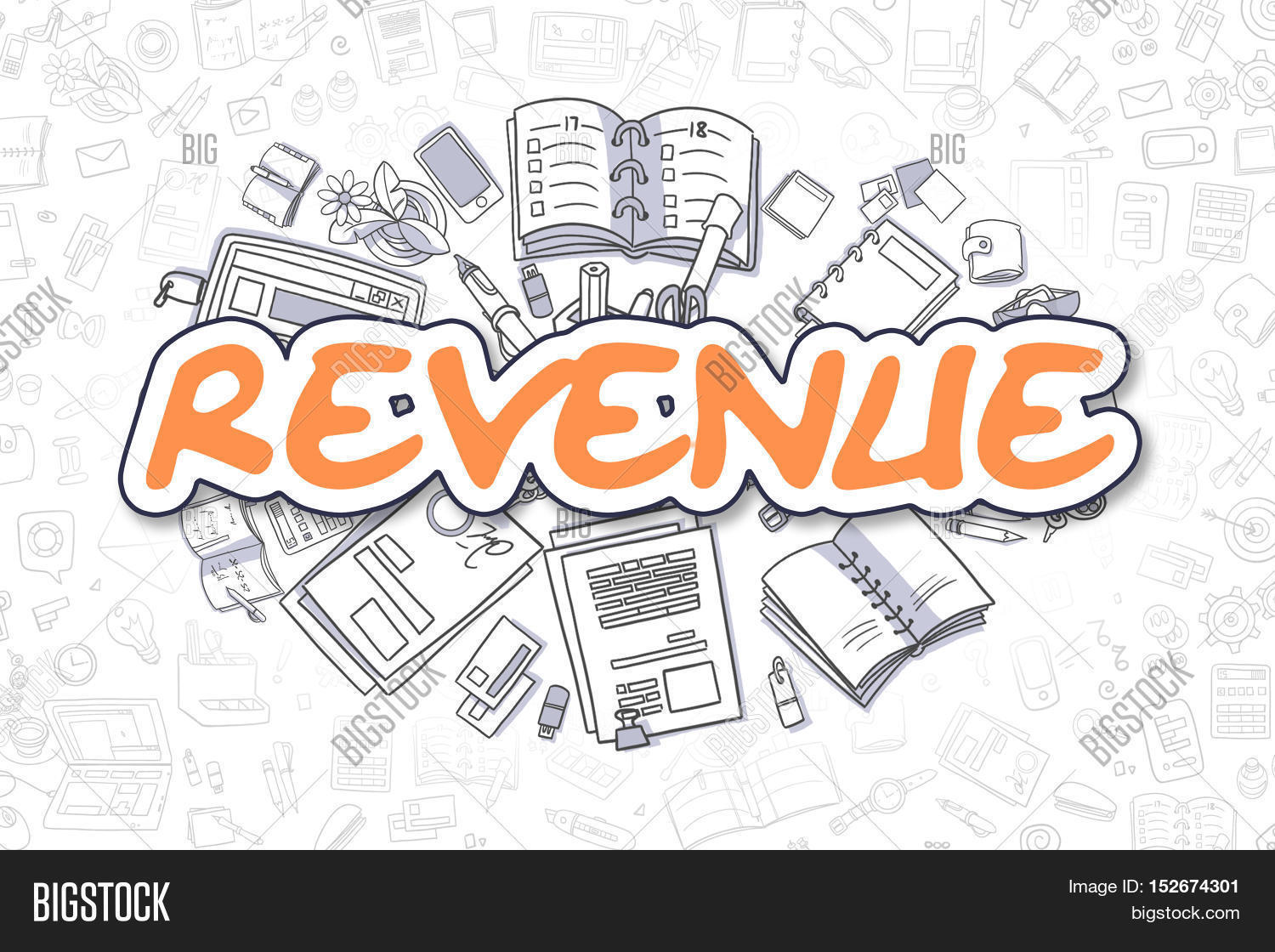 Revenue - Hand Drawn Image & Photo (Free Trial) | Bigstock