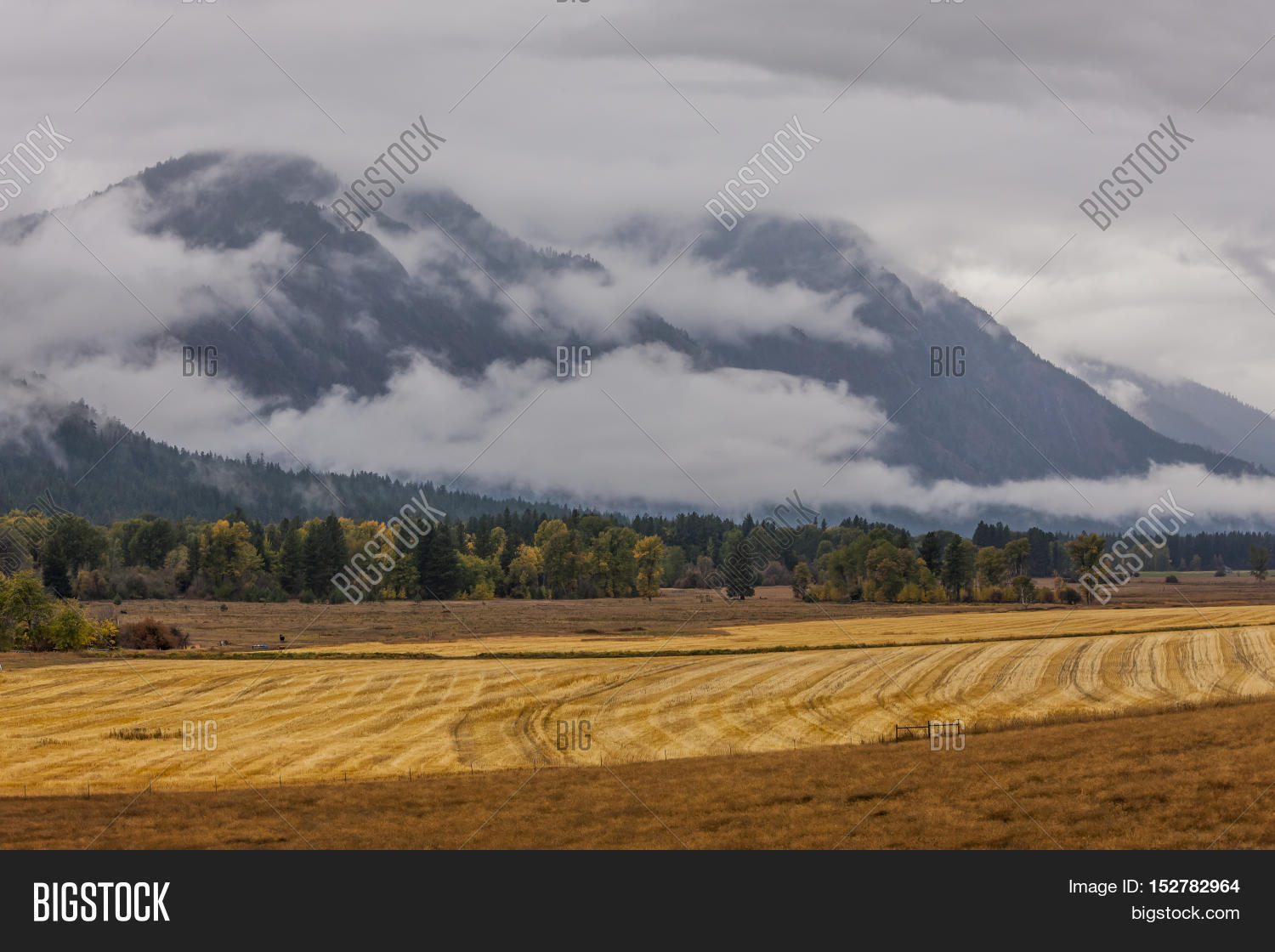 Image Empty Farm Field Image & Photo (Free Trial) | Bigstock