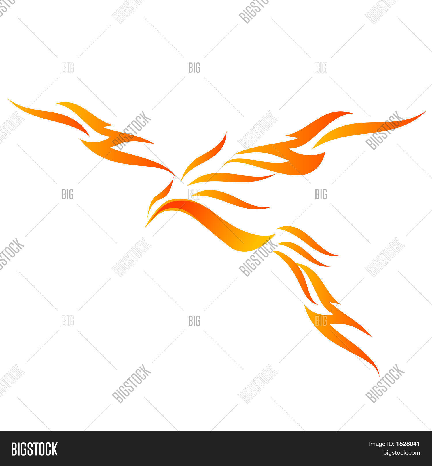Burning Phoenix Image & Photo (Free Trial) | Bigstock