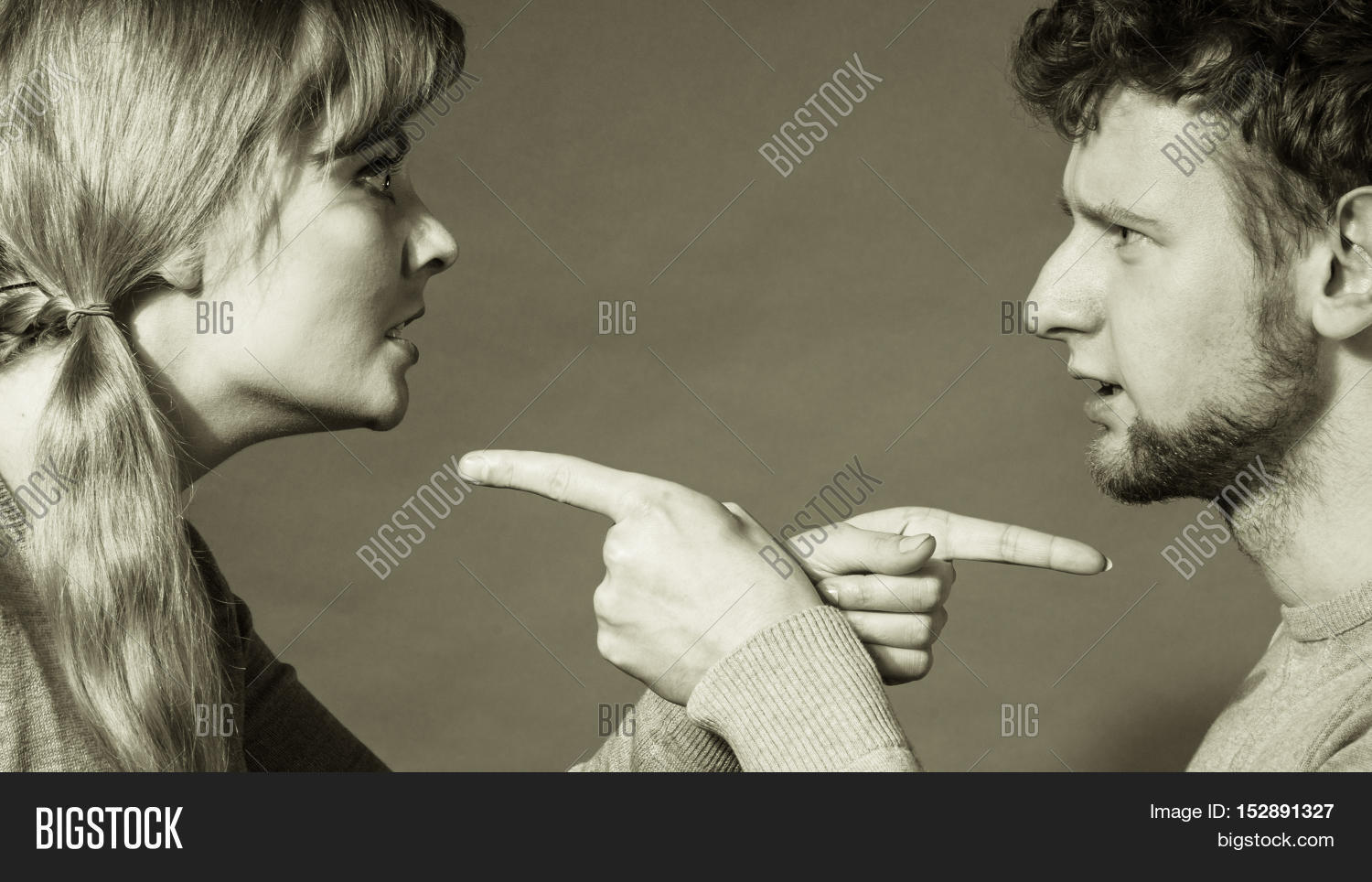 People Fight. Young Image & Photo (Free Trial) | Bigstock