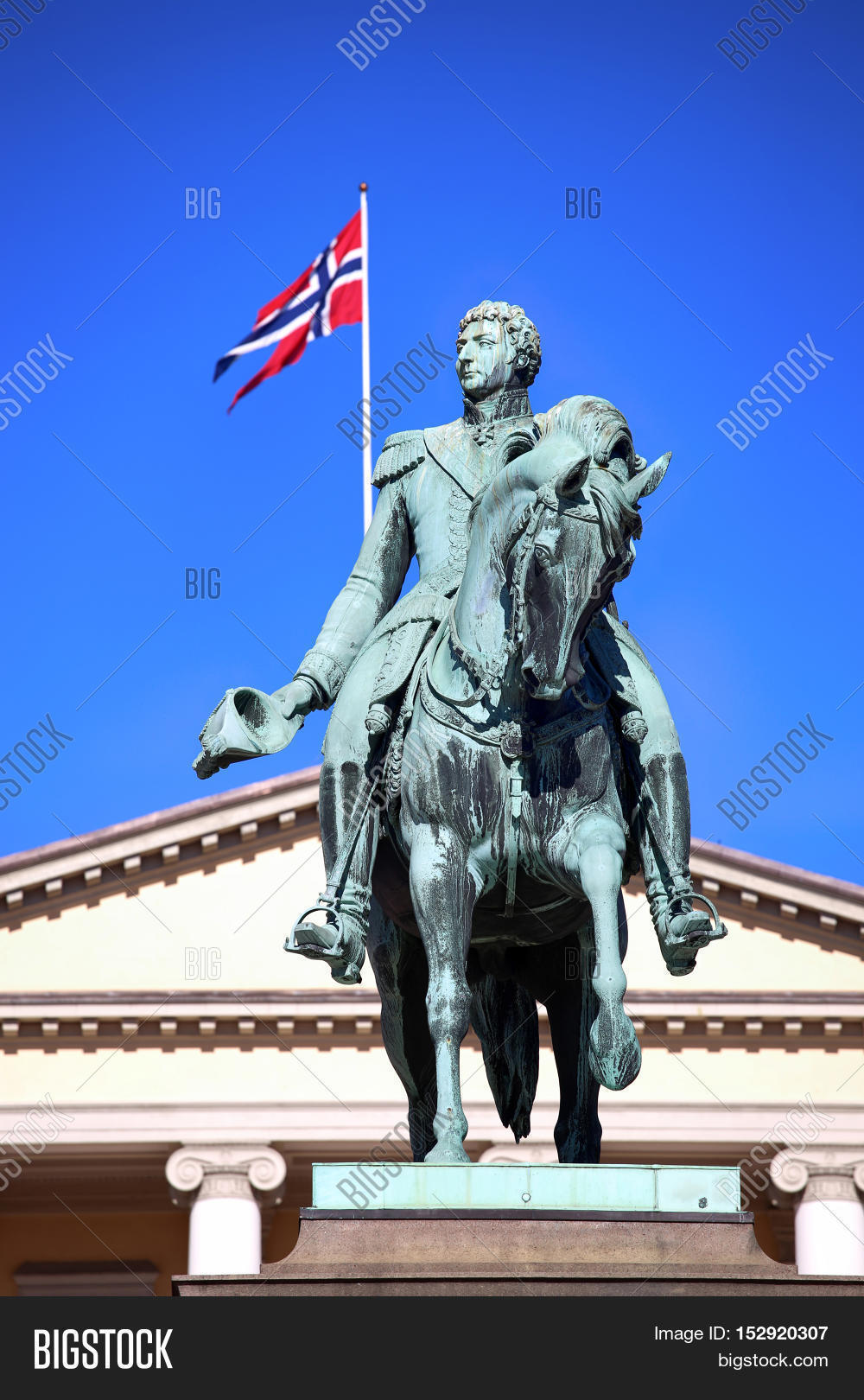 Statue Norwegian King Image & Photo (Free Trial) | Bigstock