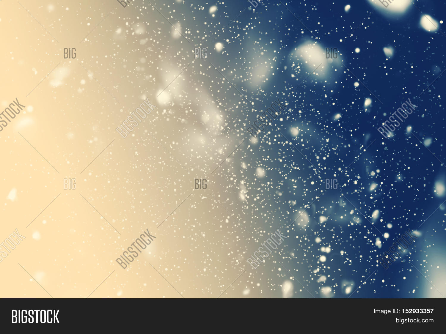 Snow Falling Night Sky Image & Photo (Free Trial) | Bigstock