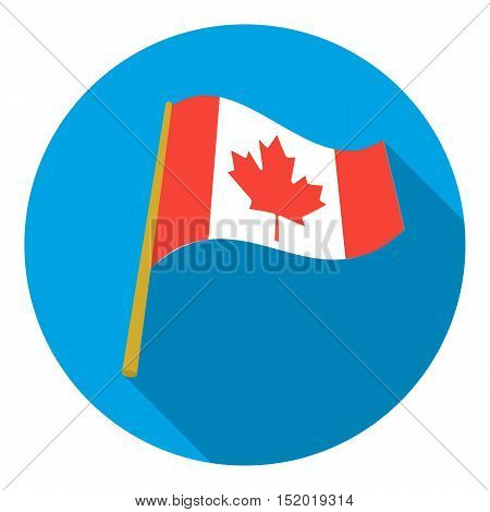 Canadian Flag Icon Vector & Photo (Free Trial) | Bigstock