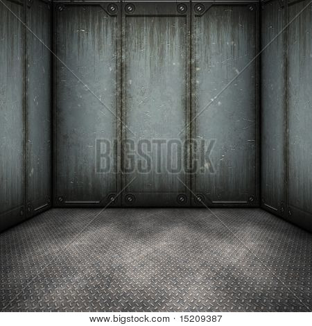 Image Dark Steel Room Image & Photo (Free Trial) | Bigstock