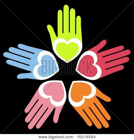 United Hands Vector Vector & Photo (Free Trial) | Bigstock