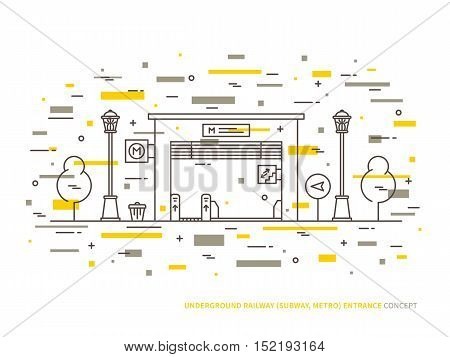 Subway Railroad Vector & Photo (Free Trial) | Bigstock