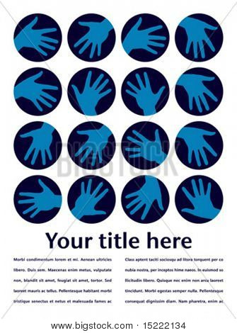 Hand Circle Design Vector & Photo (Free Trial) | Bigstock