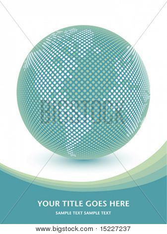 Digital World Map Vector & Photo (Free Trial) | Bigstock