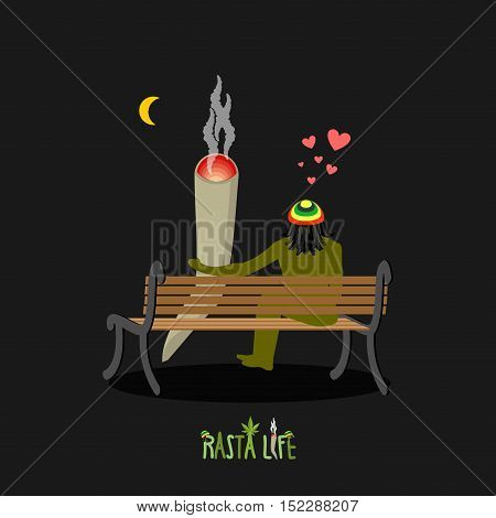 Rasta Life. Rastaman Vector & Photo (Free Trial) | Bigstock