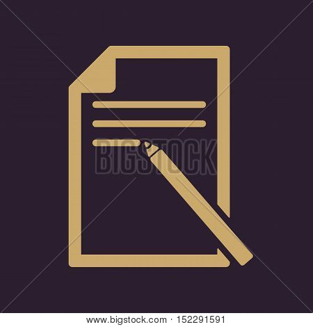 Note Paper Icon. Text Vector & Photo (Free Trial) | Bigstock