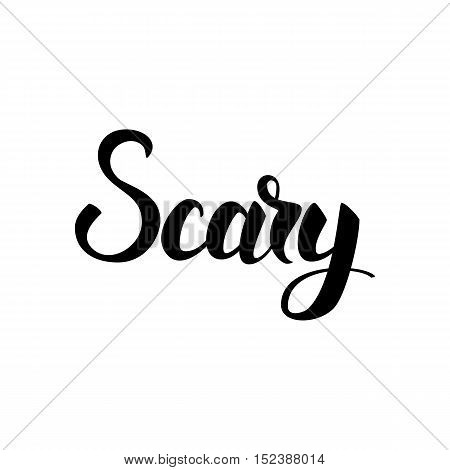 Scary Lettering. Vector & Photo (Free Trial) | Bigstock