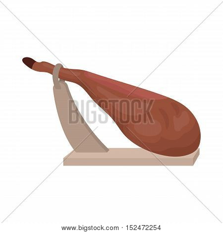 Jamon Icon Cartoon Vector & Photo (Free Trial) | Bigstock