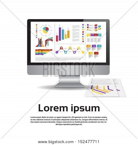Desktop Monitor Vector & Photo (Free Trial) | Bigstock