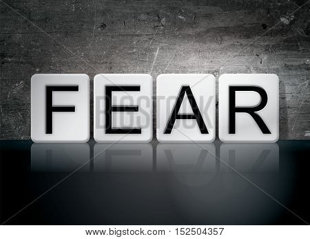 Fear Tiled Letters Image & Photo (Free Trial) | Bigstock