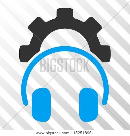 Blue Gray Headphones Vector & Photo (Free Trial) | Bigstock