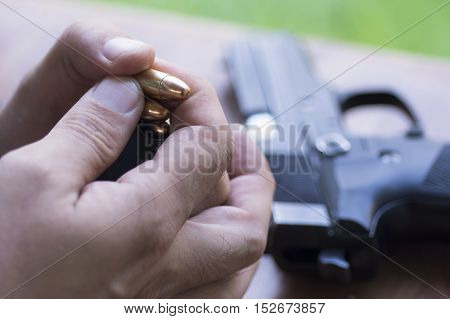 Loading Handgun Image & Photo (Free Trial) | Bigstock