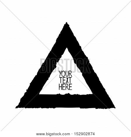 Black Triangle. Vector & Photo (Free Trial) | Bigstock