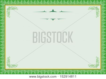 Green Diploma Vector & Photo (Free Trial) | Bigstock