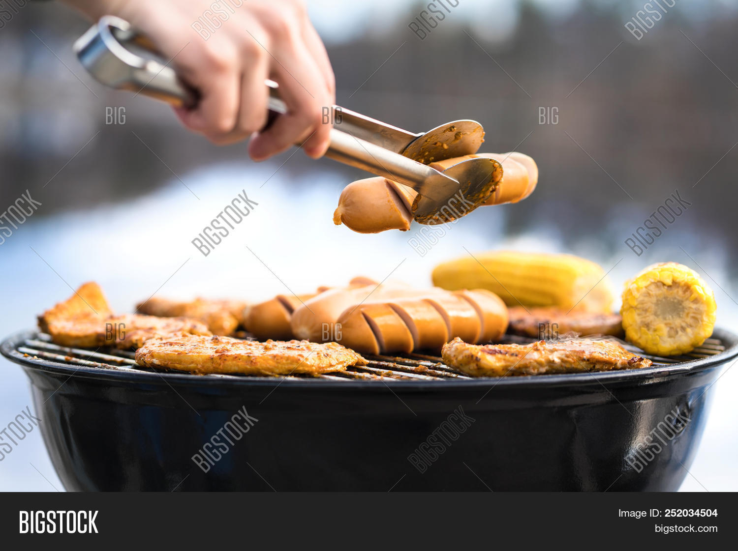 Person Grilling Image & Photo (Free Trial) | Bigstock