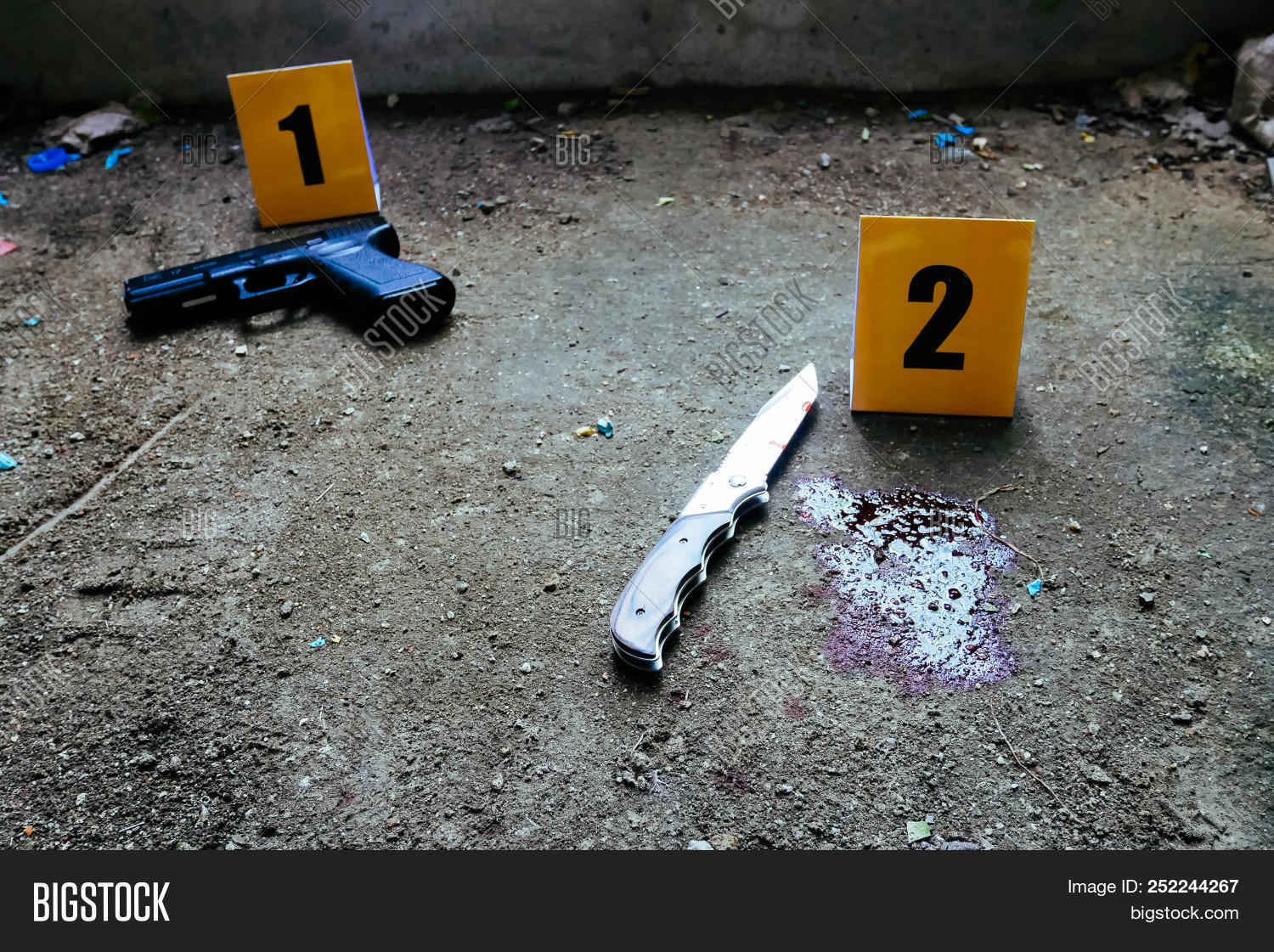 Evidence Murder Image & Photo (Free Trial) | Bigstock
