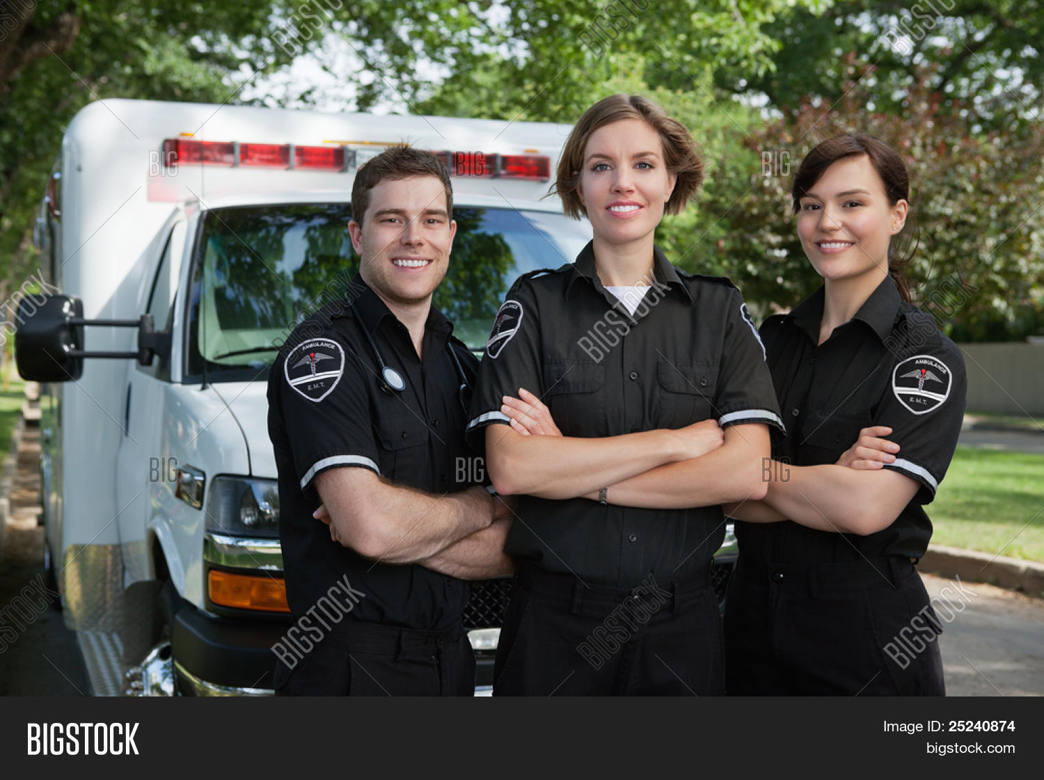 Group Three Paramedics Image & Photo (Free Trial) | Bigstock