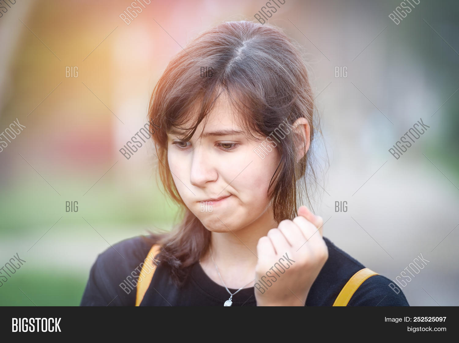 Close- Displeased Face Image & Photo (Free Trial) | Bigstock