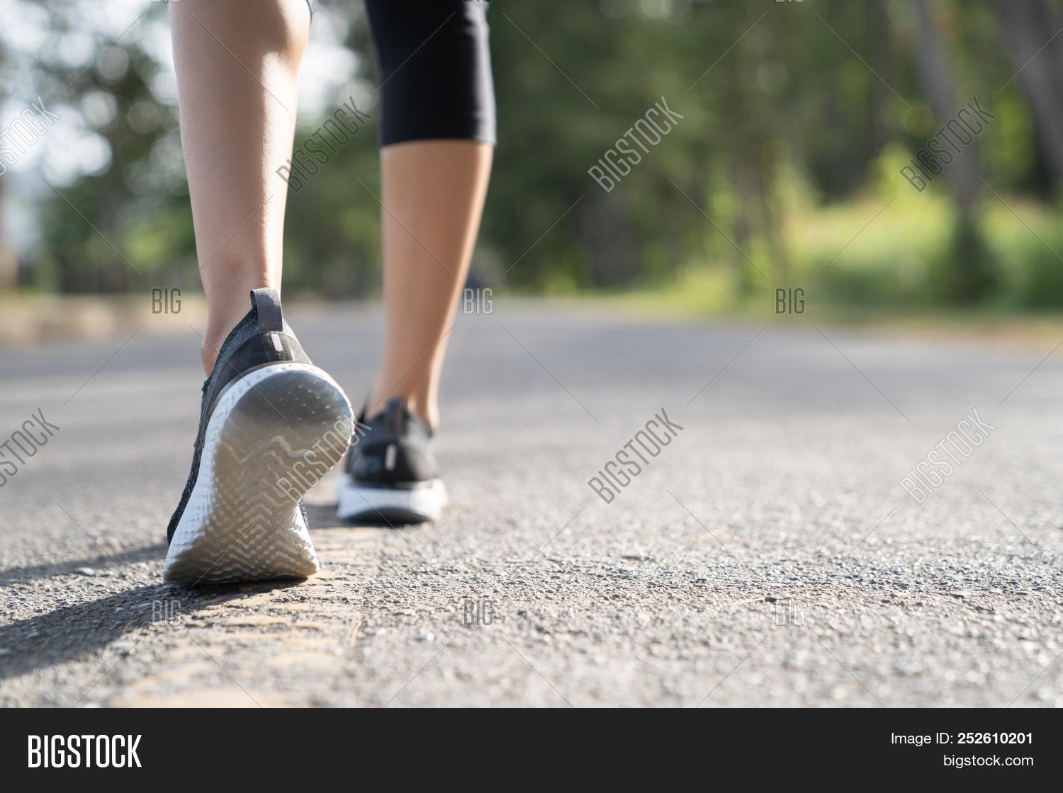 Runner Feet Running On Image & Photo (Free Trial) | Bigstock