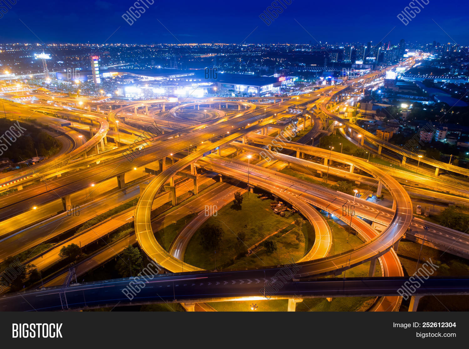 Bangkok Expressway Top Image & Photo (Free Trial) | Bigstock