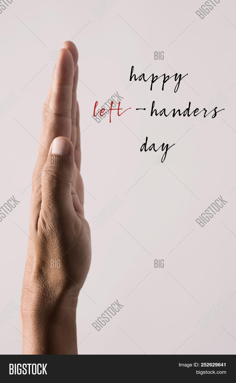 Left Hand Young Man Image & Photo (Free Trial) | Bigstock