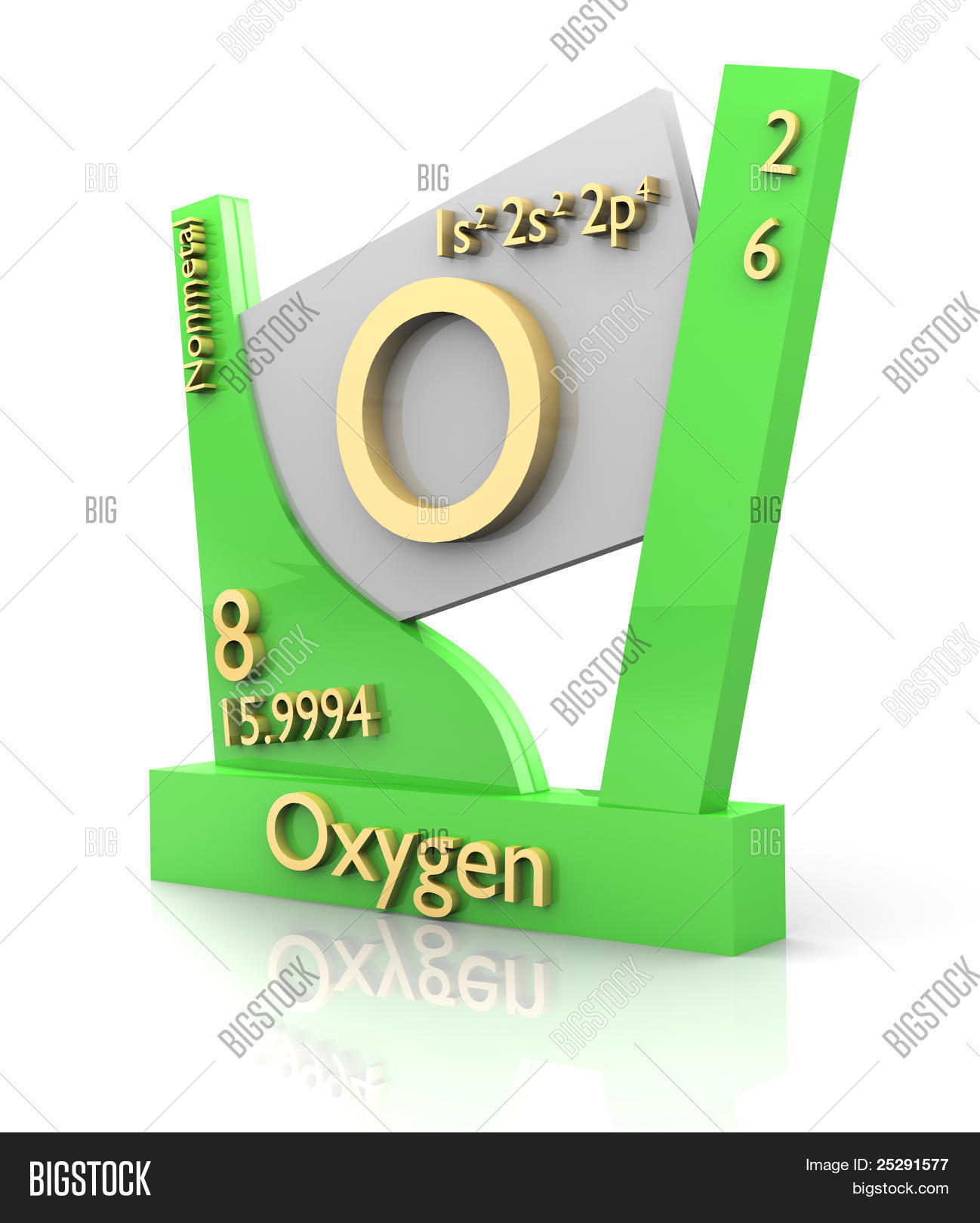 Oxygen Form Periodic Image & Photo (Free Trial) | Bigstock