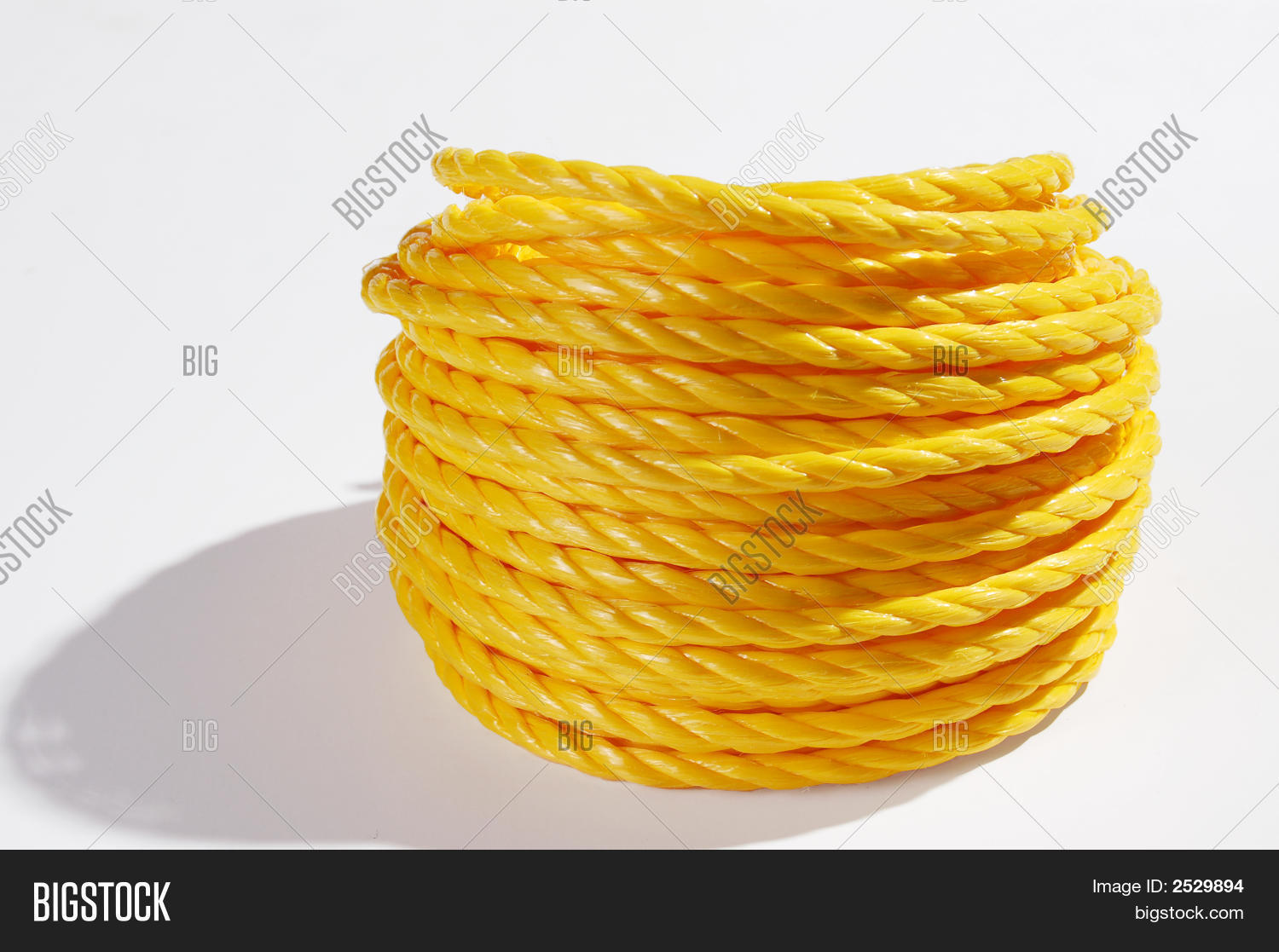 Yellow Coil Rope Image & Photo (Free Trial) | Bigstock