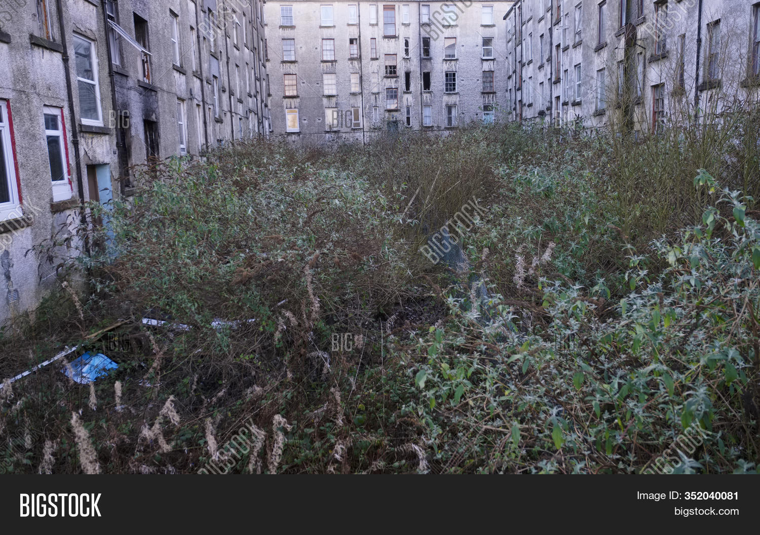 Derelict Council House Image & Photo (Free Trial) | Bigstock
