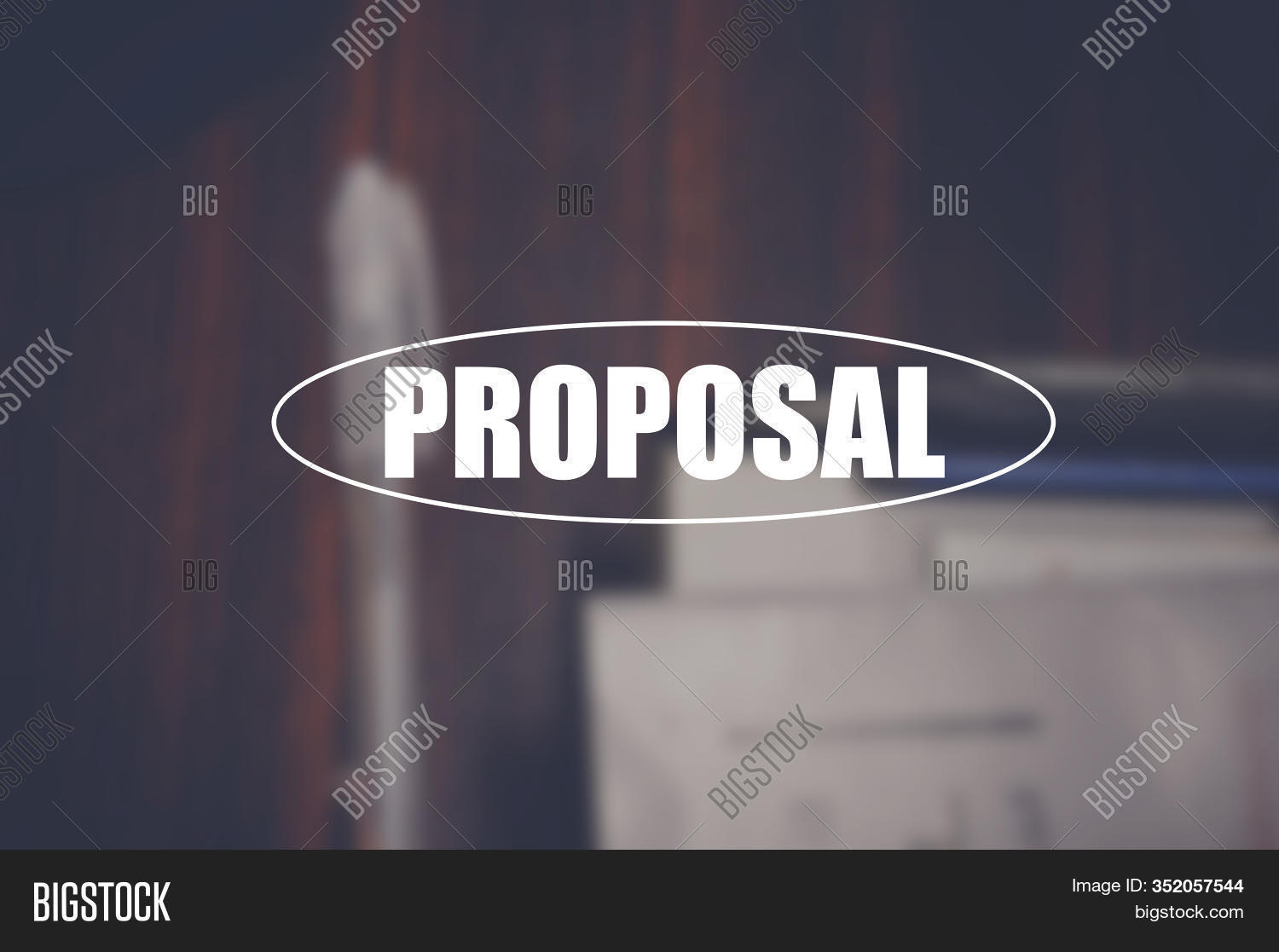 Proposal Word Blurring Image & Photo (Free Trial) | Bigstock