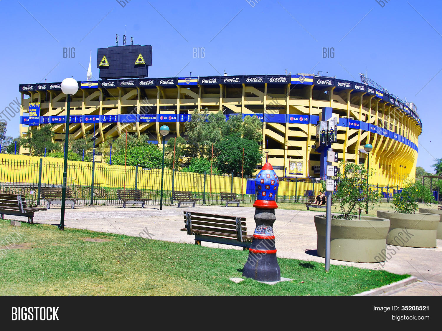 Stadium Boca Juniors Image & Photo (Free Trial) | Bigstock