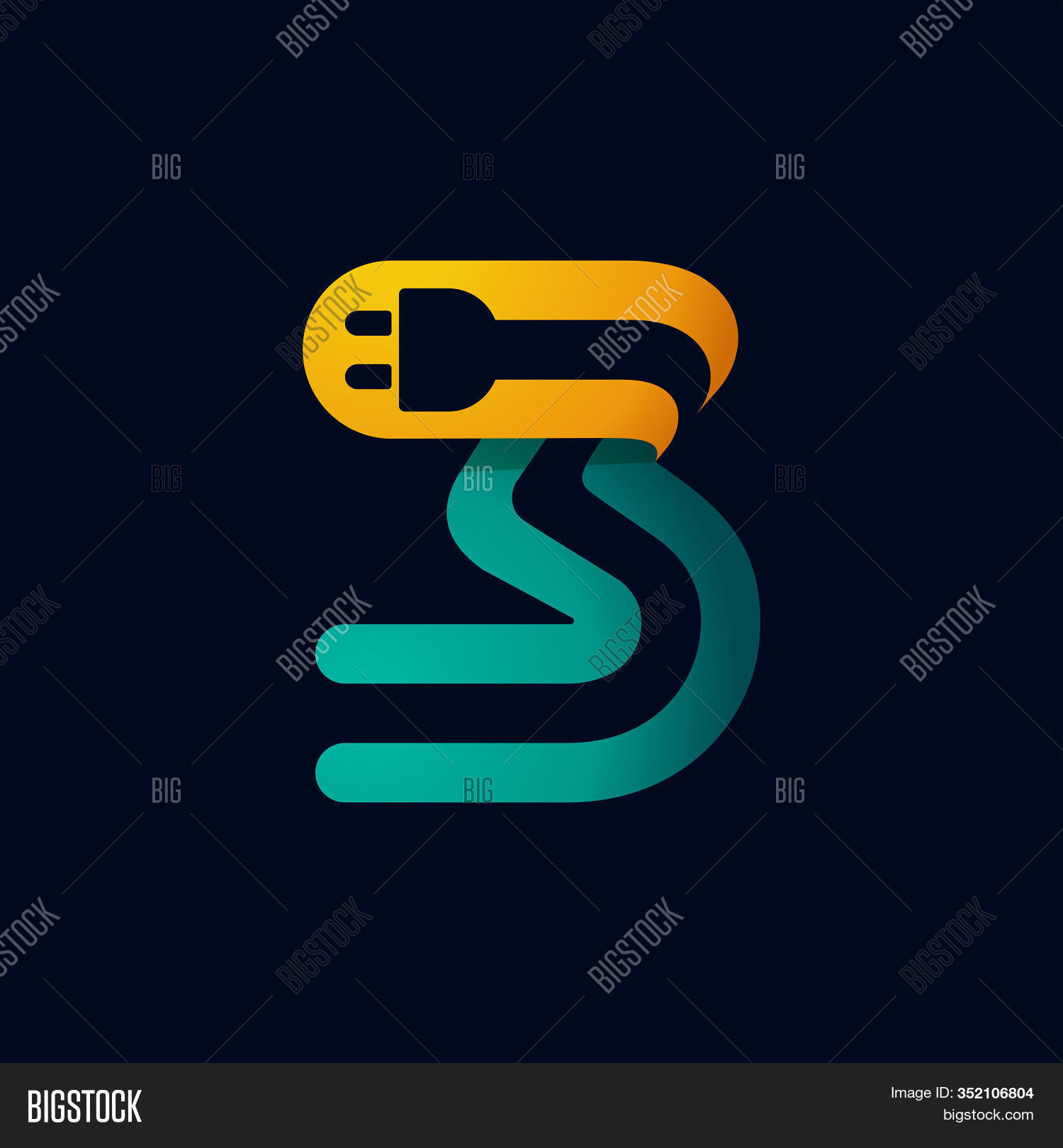 Number Three Logo Vector & Photo (Free Trial) | Bigstock