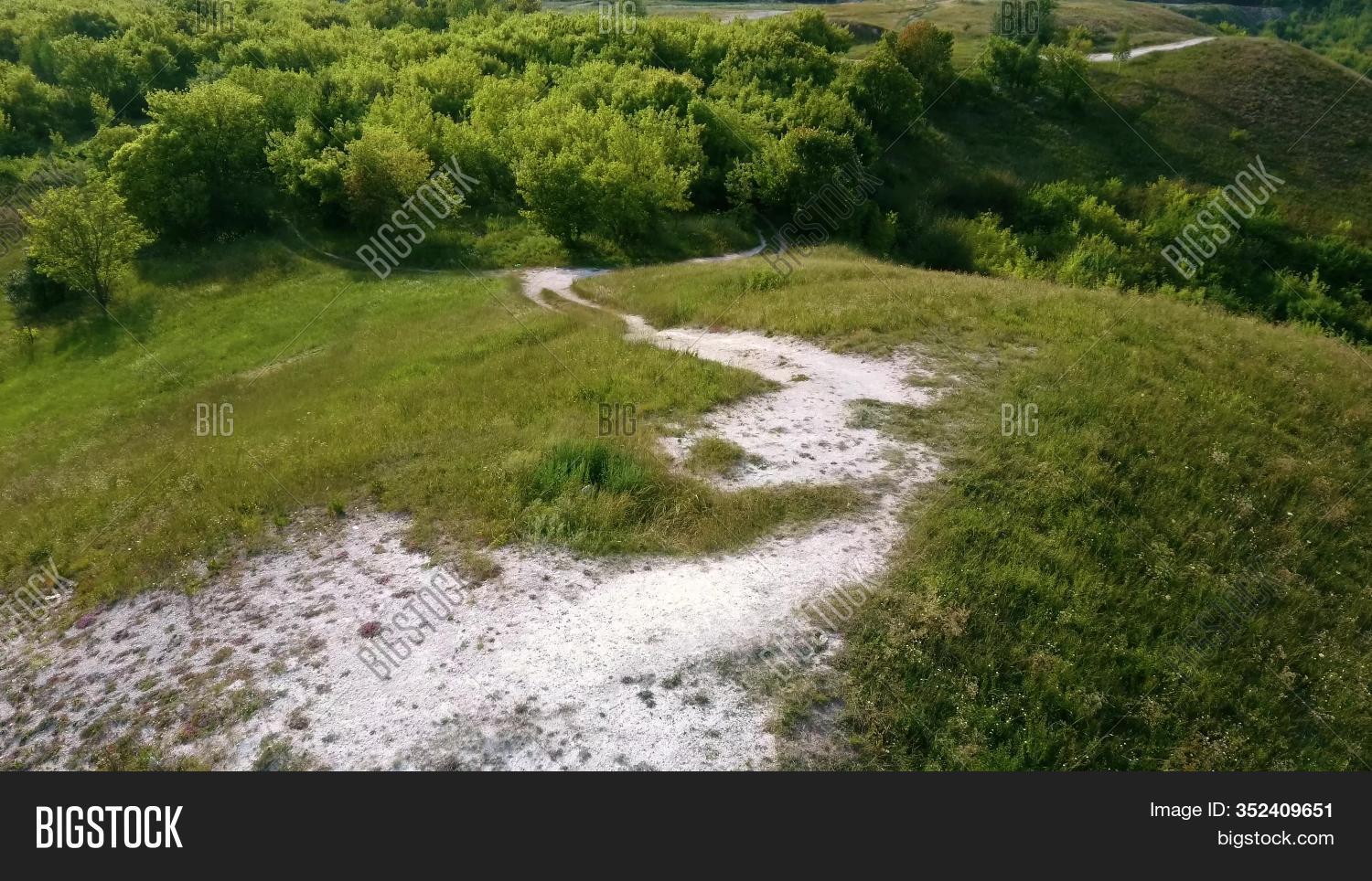 Narrow Road Through Image & Photo (Free Trial) | Bigstock