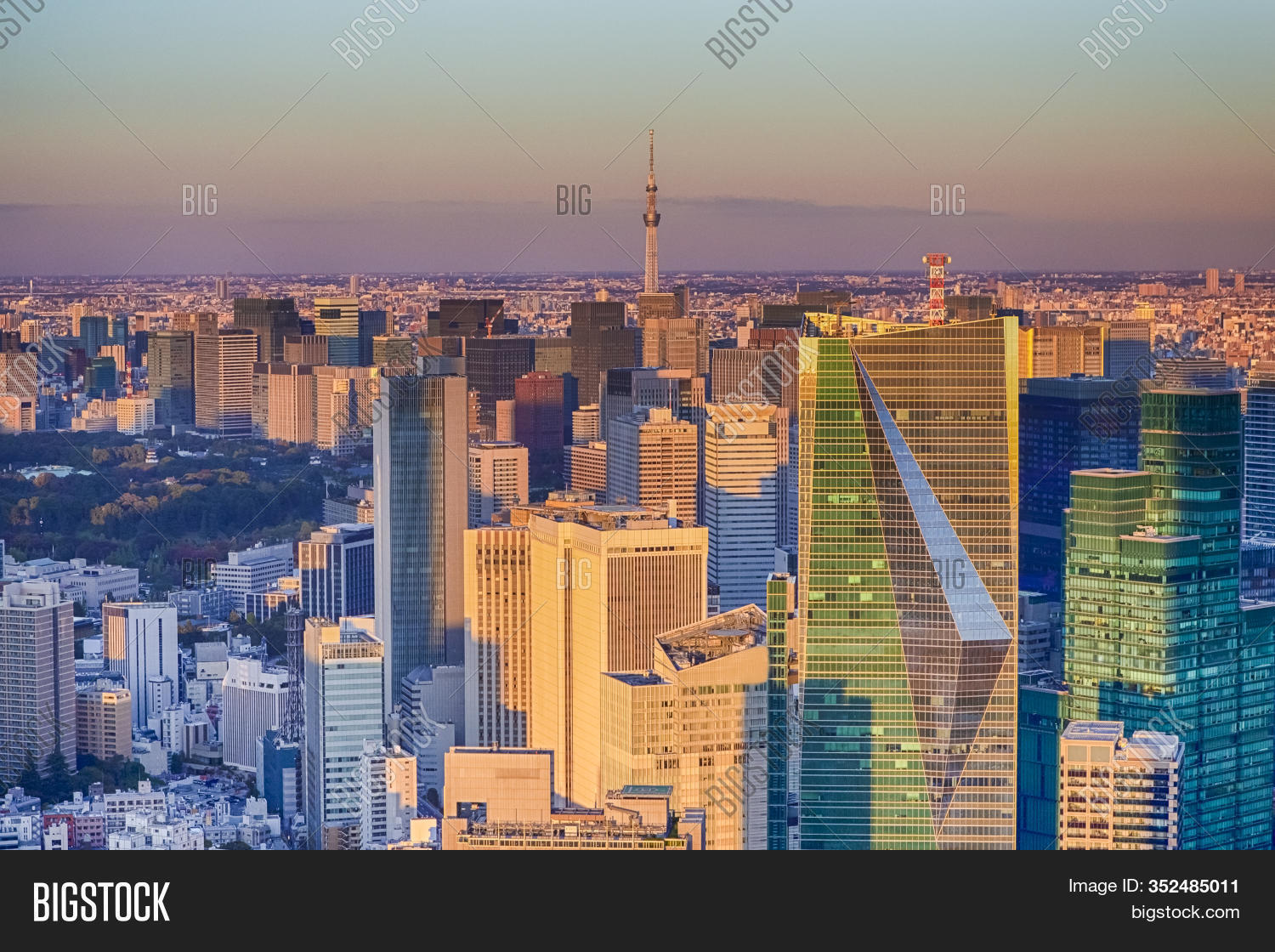 Amazing Skyline Tokyo Image & Photo (Free Trial) | Bigstock