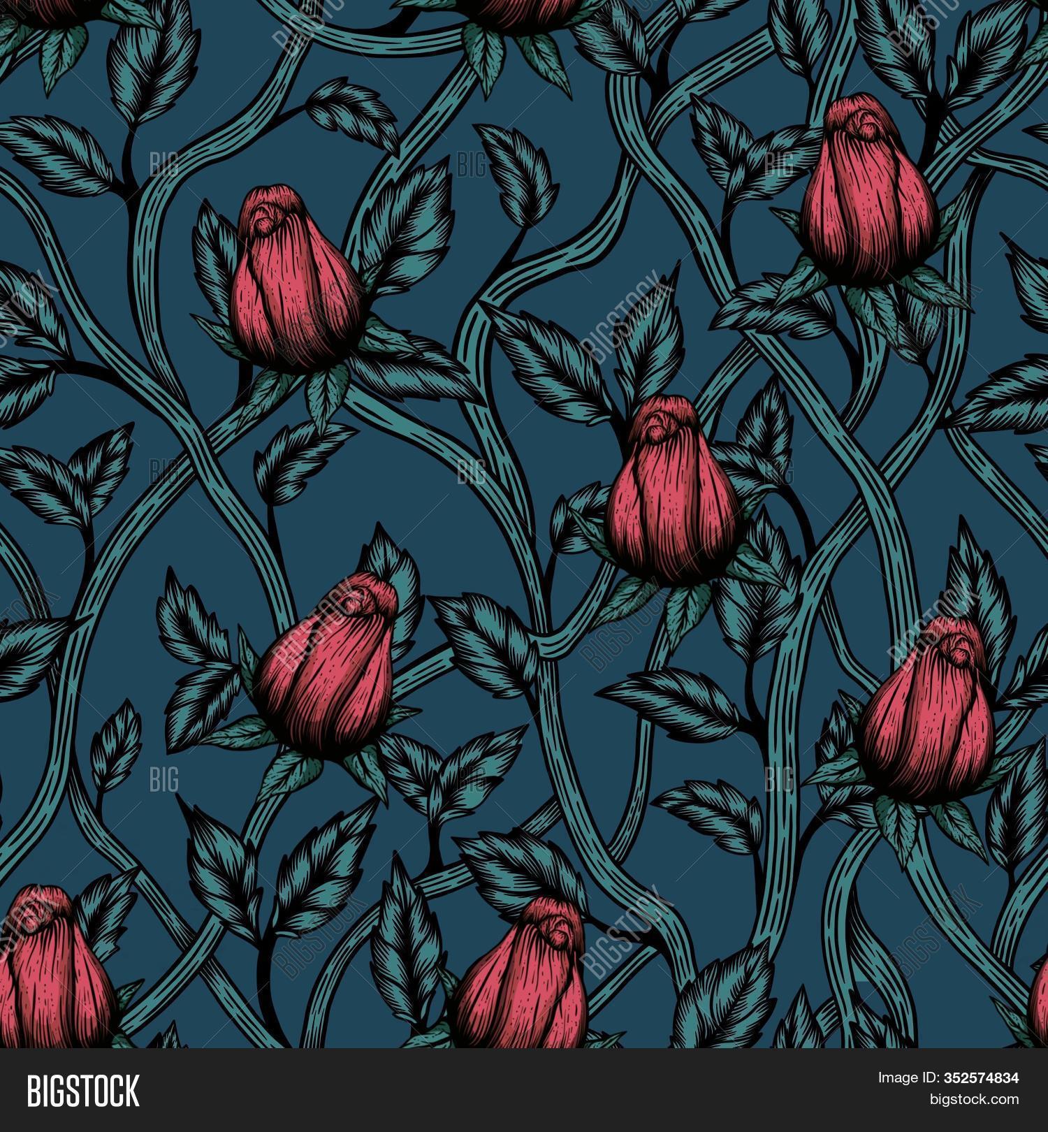 Seamless Floral Image & Photo (Free Trial) | Bigstock